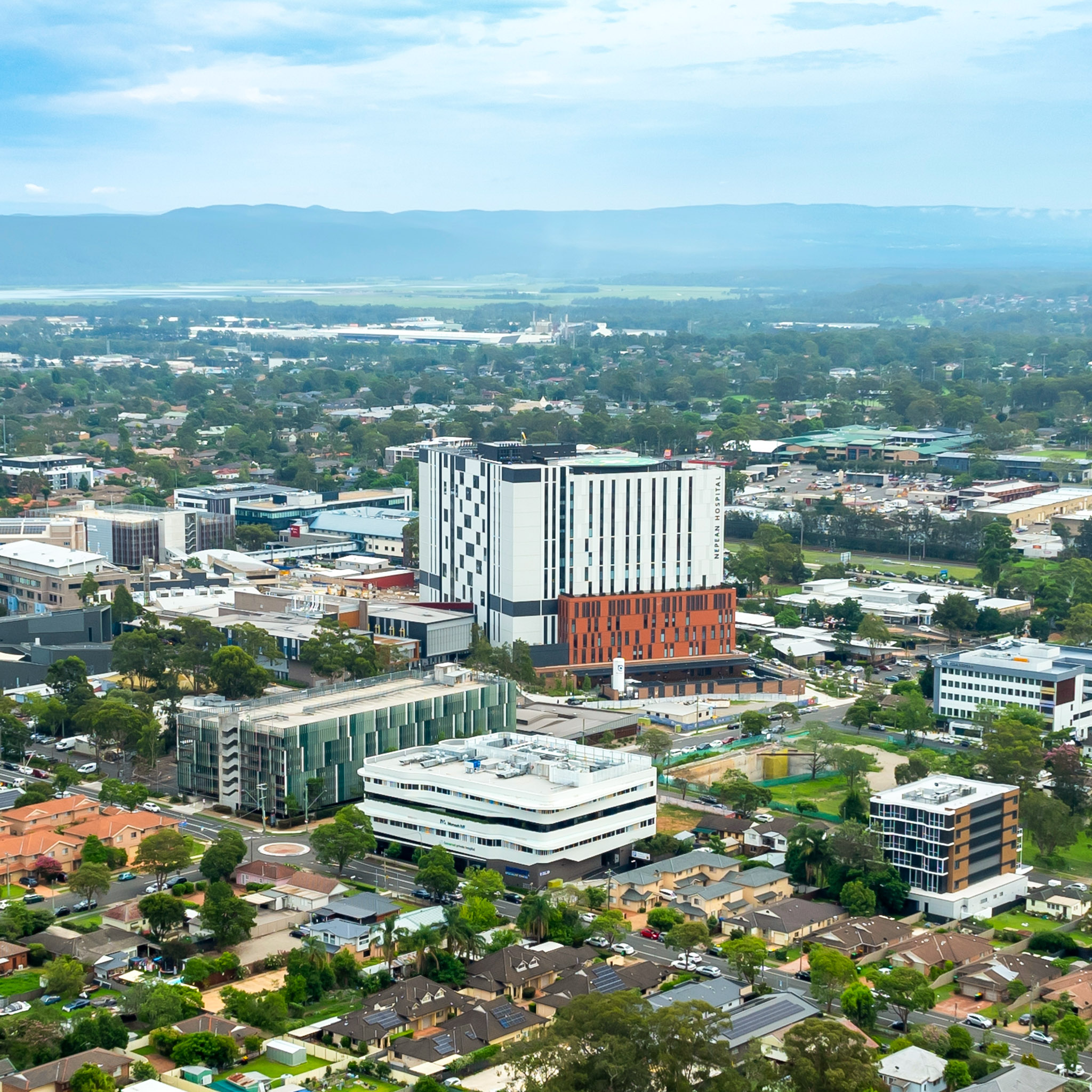 Nepean Hospital Prefabricated Services Riser - KUSCH