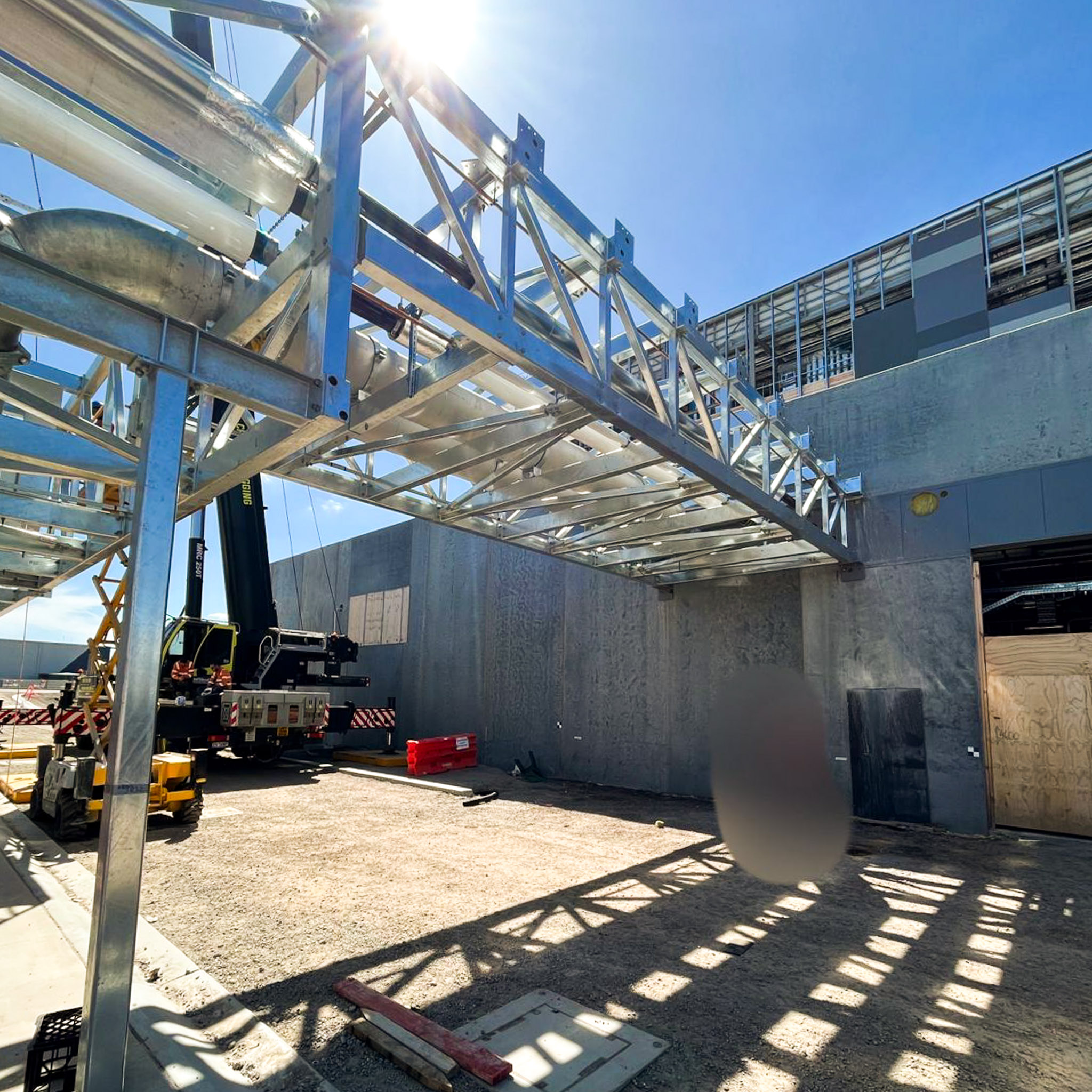 Prefabricated Services Bridge - KUSCH